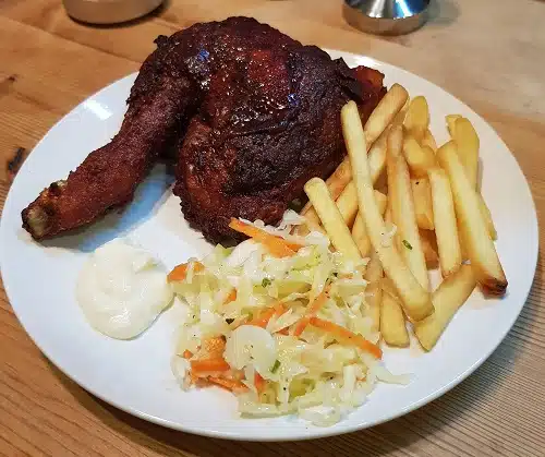 Resepi Ayam Goreng Lubnan dengan Toum • Resepi Bonda