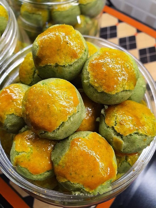 Resepi Biskut Green Peas Rasa Lemak Masin Sedap • Resepi Bonda