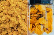 Resipi Caramel Cornflakes Viral Lima Bahan • Resepi Bonda